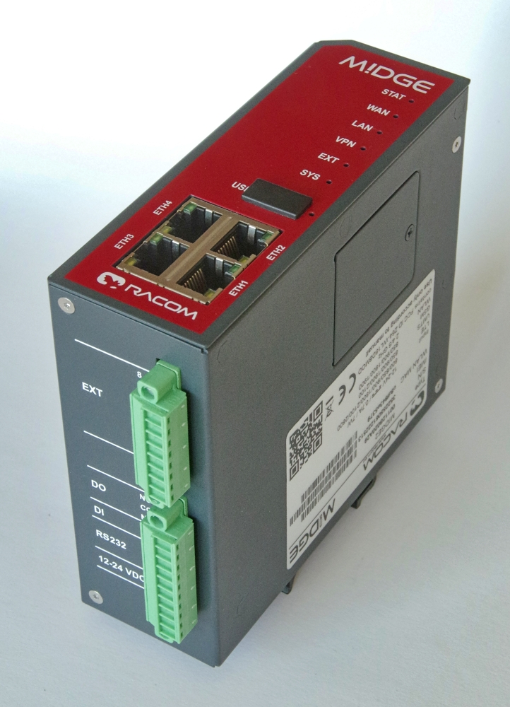 M!DGE2 GPRS/UMTS/HSPA+/LTE router | RACOM