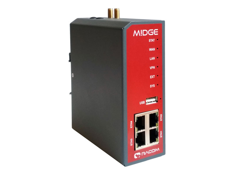 Cellular router M!DGE | 3G/4G LTE | SCADA | RACOM
