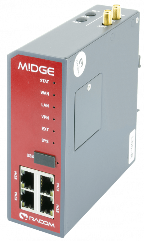 Cellular router M!DGE | 3G/4G LTE | SCADA | RACOM