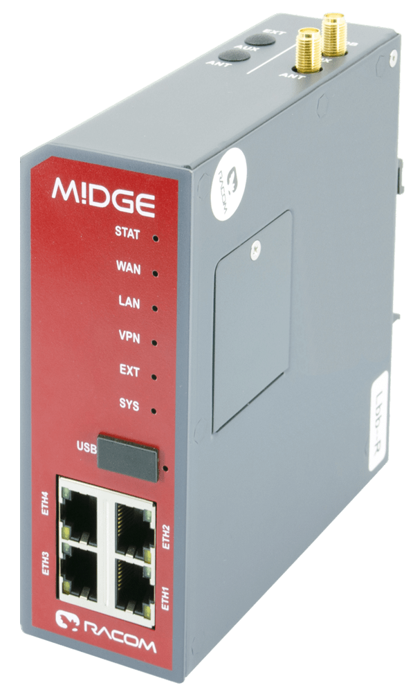 Cellular router M!DGE | 3G/4G LTE | SCADA | RACOM
