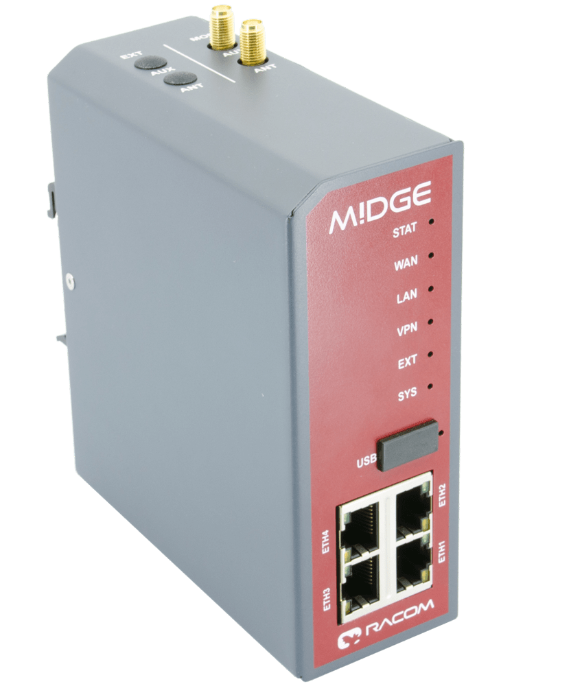 M!DGE – Cellular router detail | RACOM