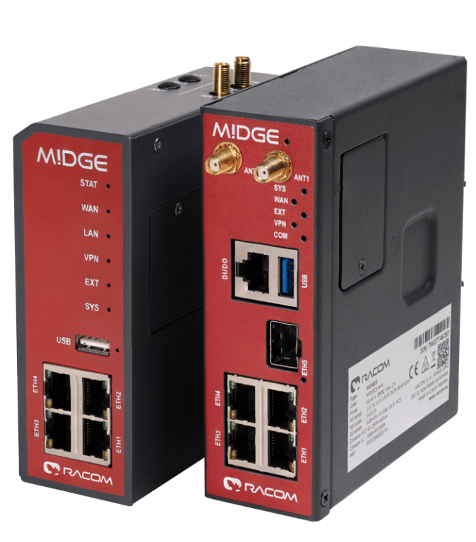 Cellular router M!DGE | 3G/4G LTE | SCADA | RACOM