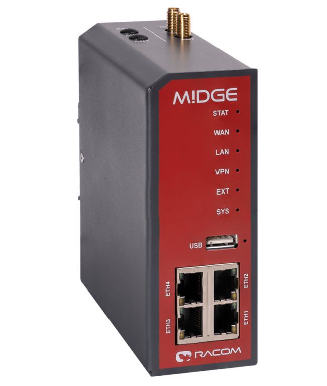 M!DGE – Cellular router detail | RACOM