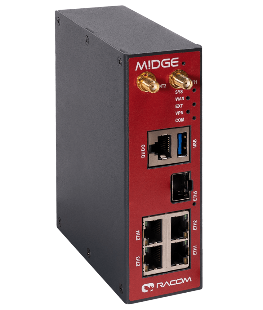 M!DGE – Cellular router detail | RACOM